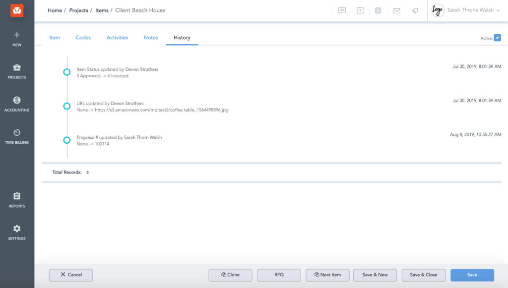 Introducing Item History in Studio Designer 2.0 - Studio Designer