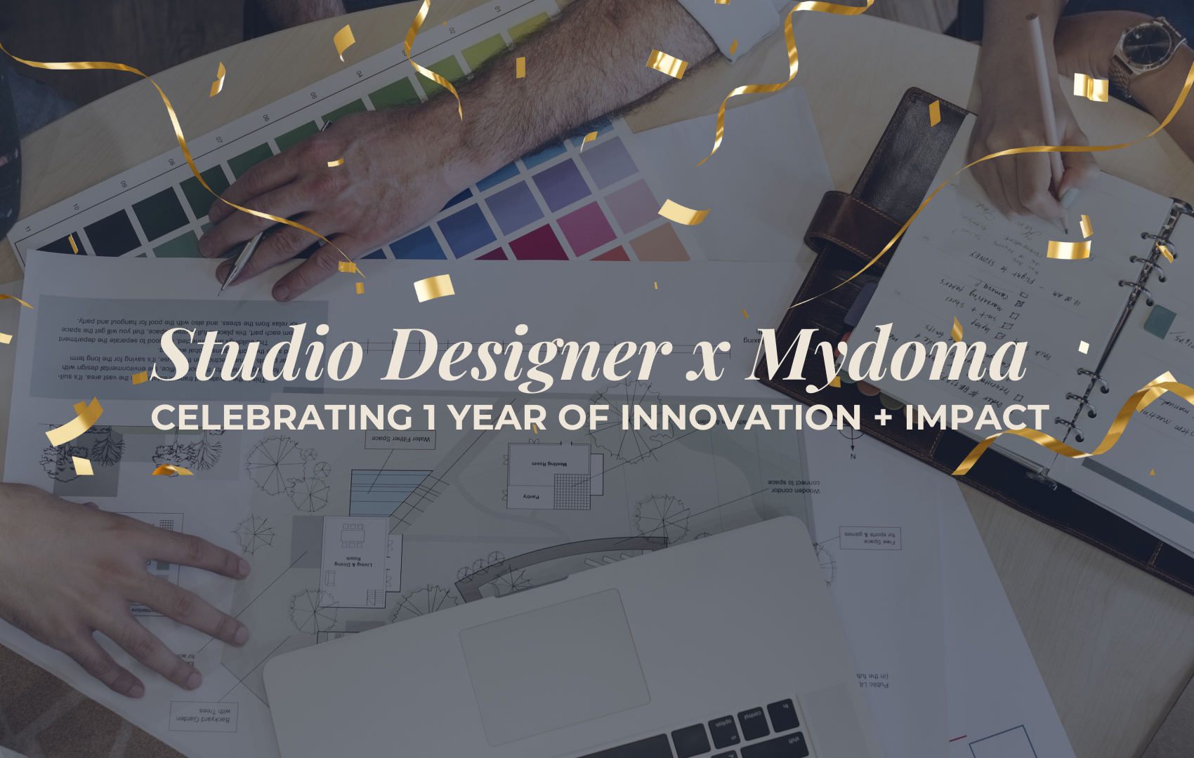 Milestone Moment: Celebrating One Year of Studio Designer and Mydoma